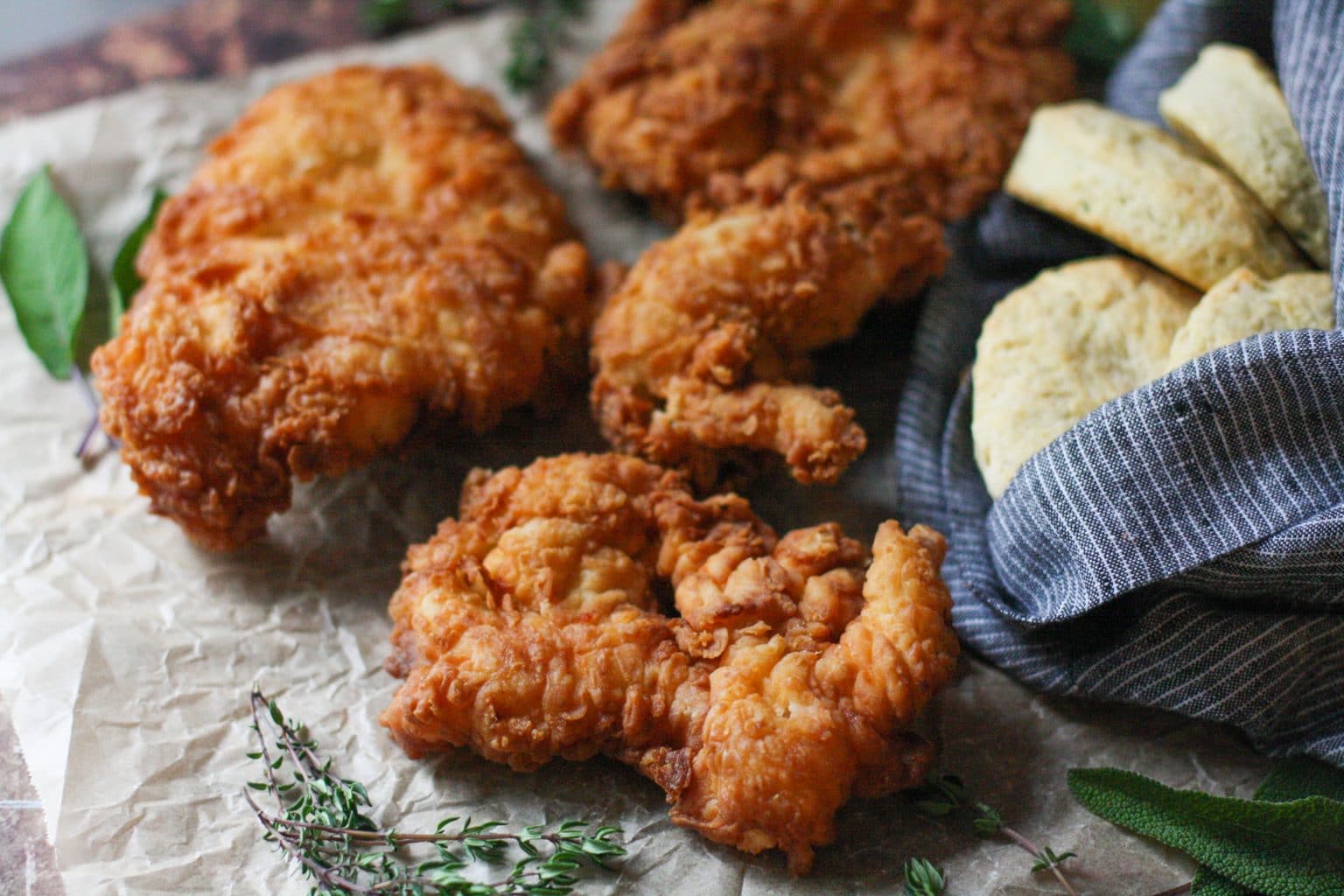 Best-Ever Fried Chicken - juicy on the inside, crispy on the outside