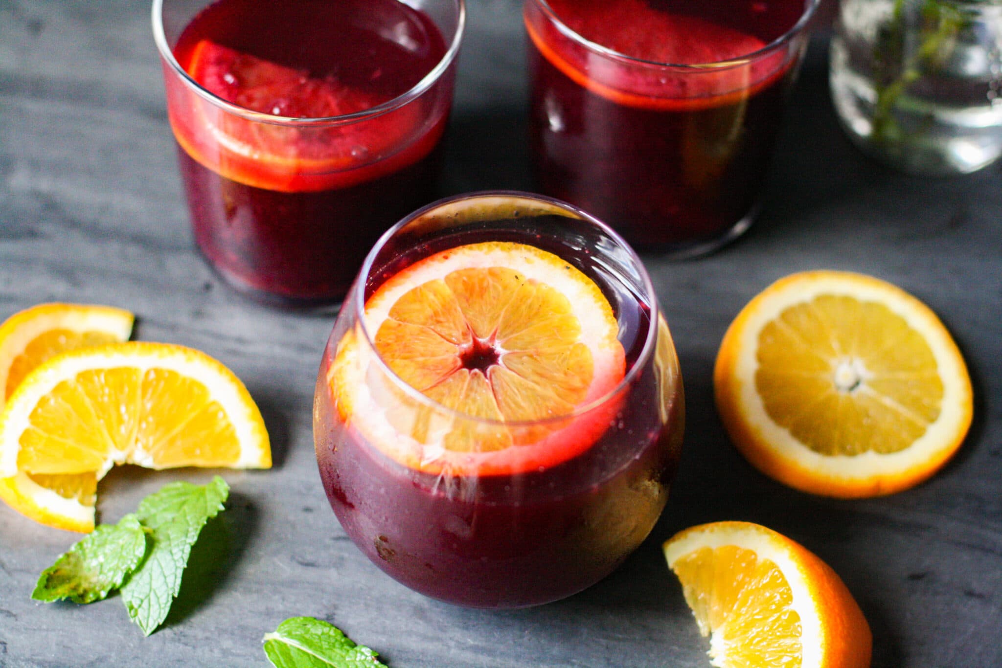 Summer Berry Sangria - ripe & luscious with hints of berry, plum & vanilla