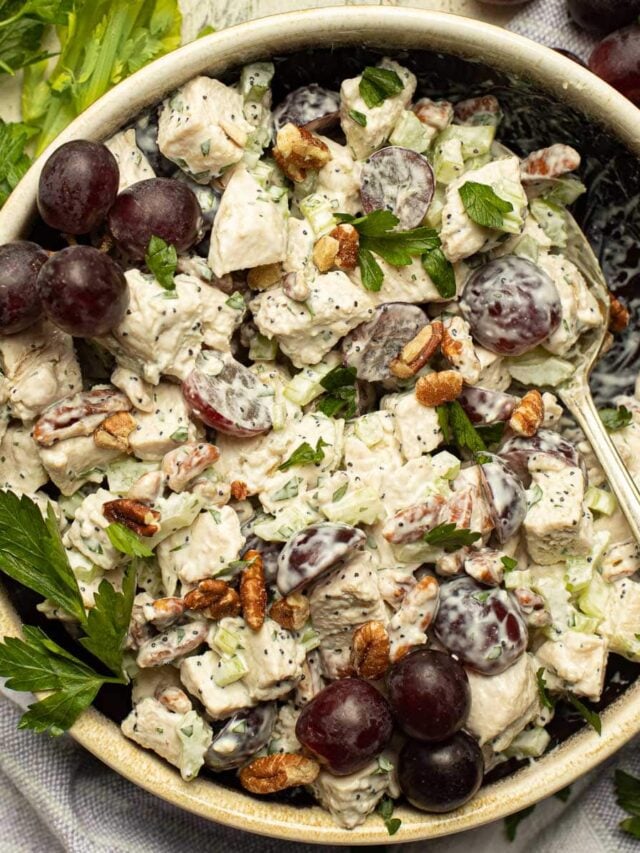 Easy & Healthy California Chicken Salad Recipe * Simmer And Sage