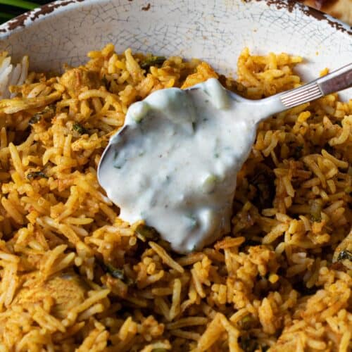 Raita Recipe (Indian Yogurt Sauce for Naan & Biryani)