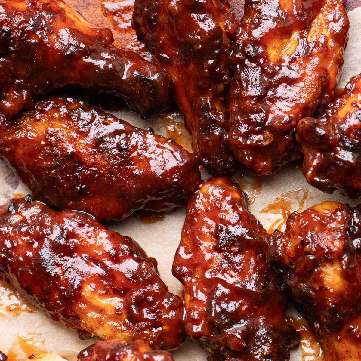 The Best Sticky BBQ Chicken Wings Recipe (Homemade)