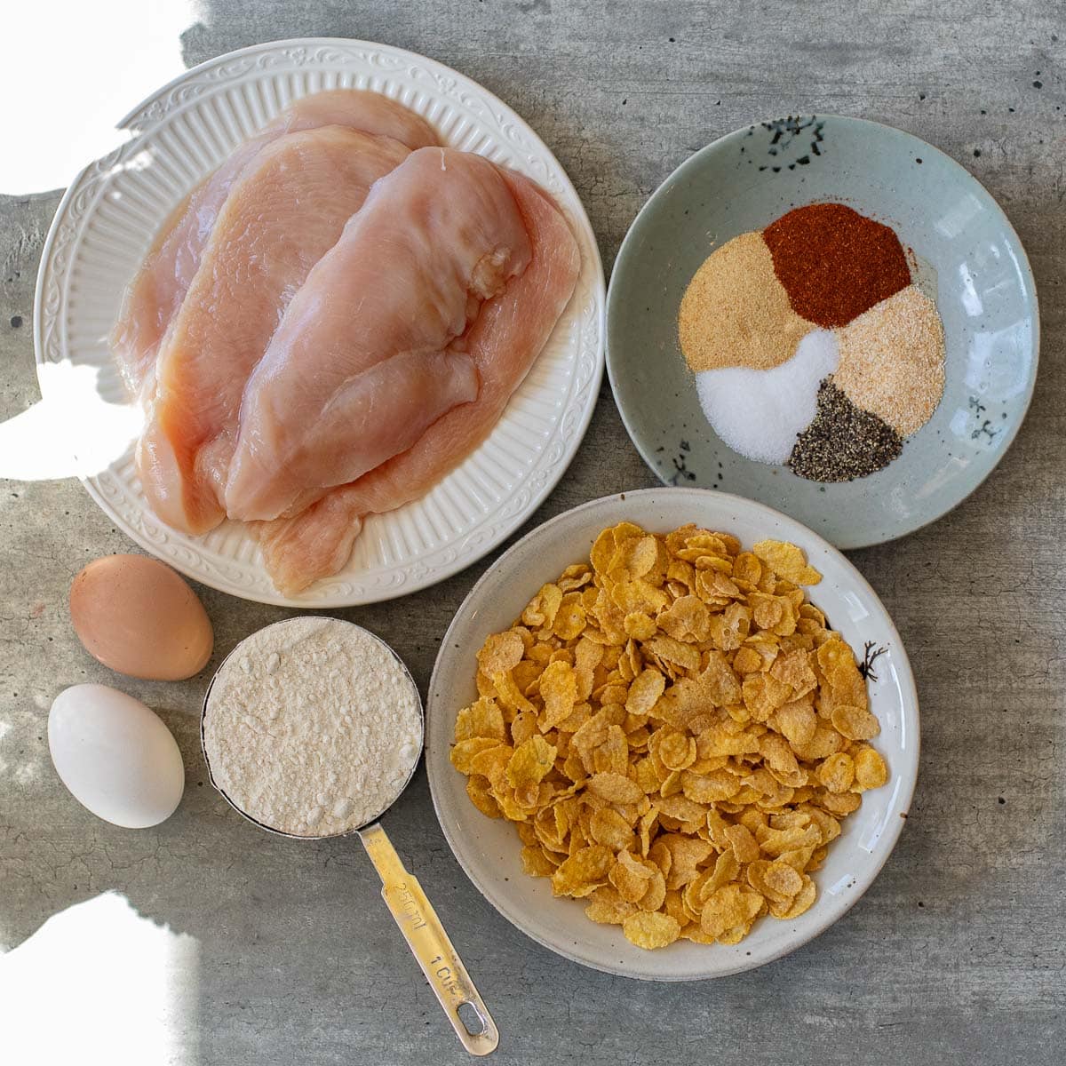 Crispy Cornflake Chicken Recipe (Baked not Fried!)