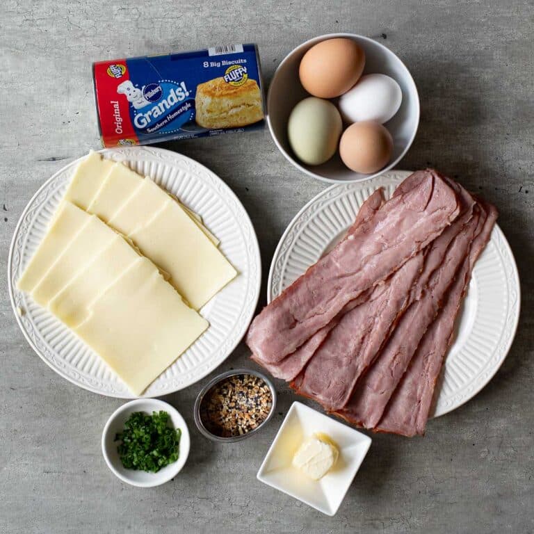 Breakfast Bomb Recipe with Biscuits, Eggs and Cheese