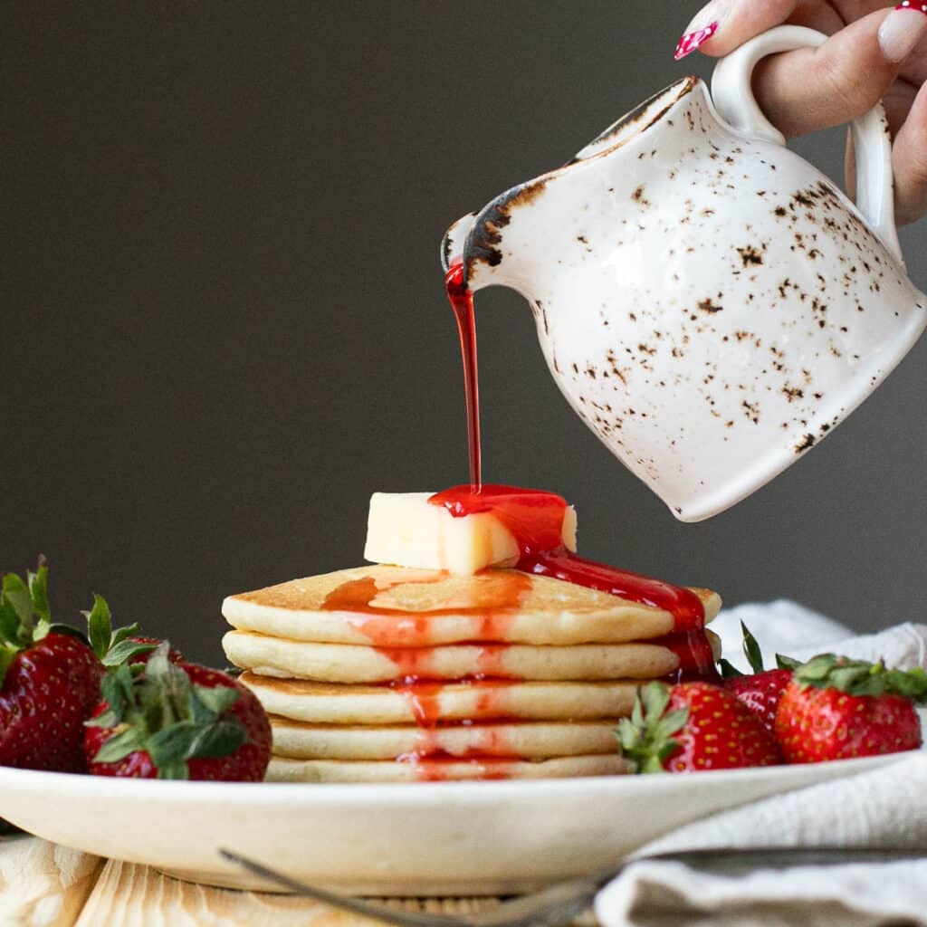 Strawberry Syrup Recipe (Simple and Homemade)
