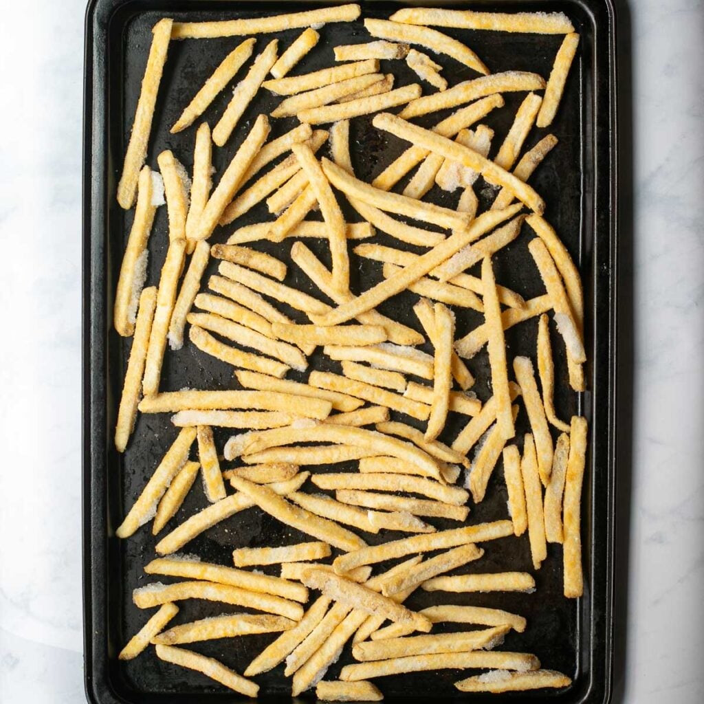 Loaded French Fries Recipe with Bacon and Cheese