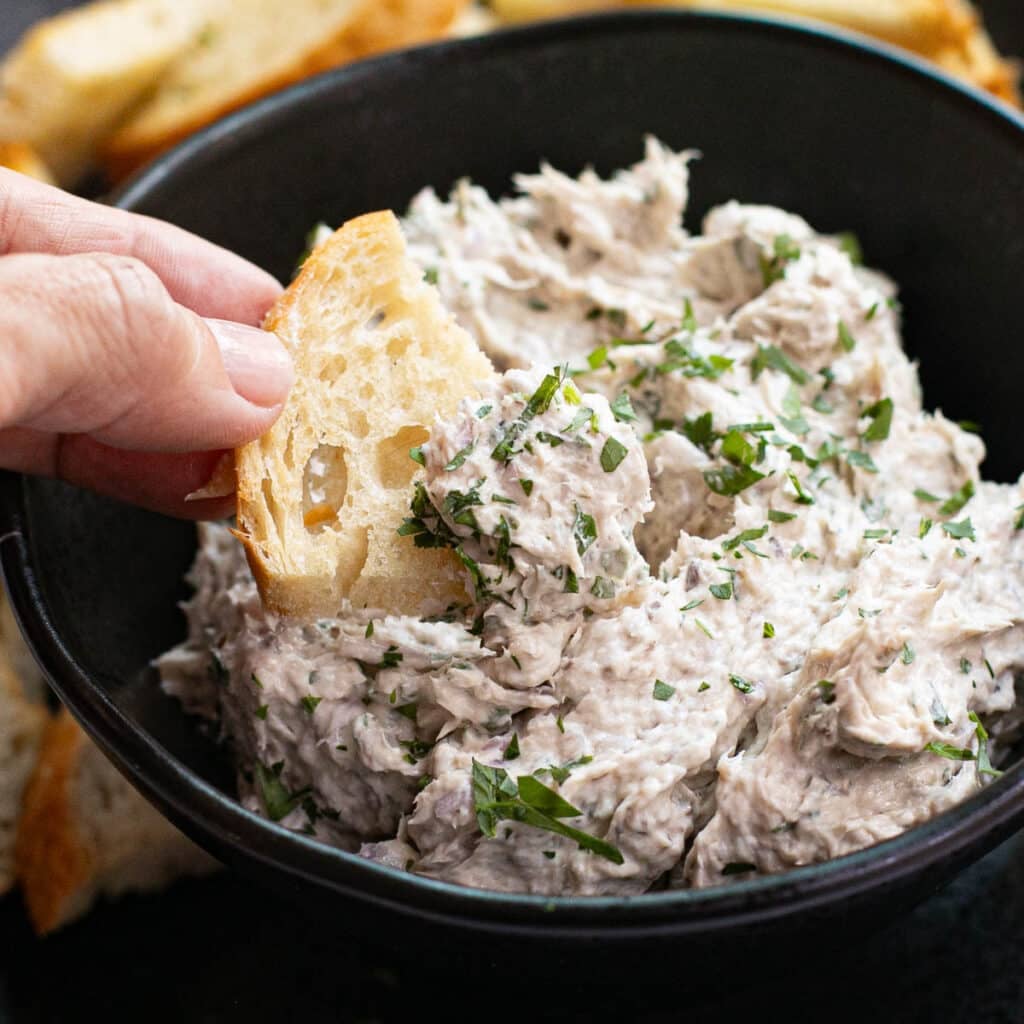 Quick and Easy Sardine Dip Recipe using Canned Fish